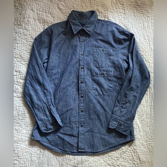AC Arturo Calle | Shirts | Ac Arturo Calle Mens Denim Shirt | Poshmark